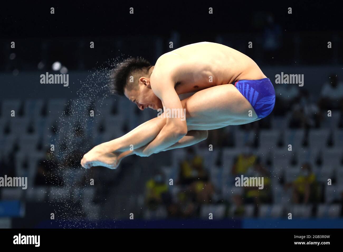 Tokyo, Japan. 2nd Aug, 2021. Ken Terauchi (JPN) Diving : Men's 3m ...