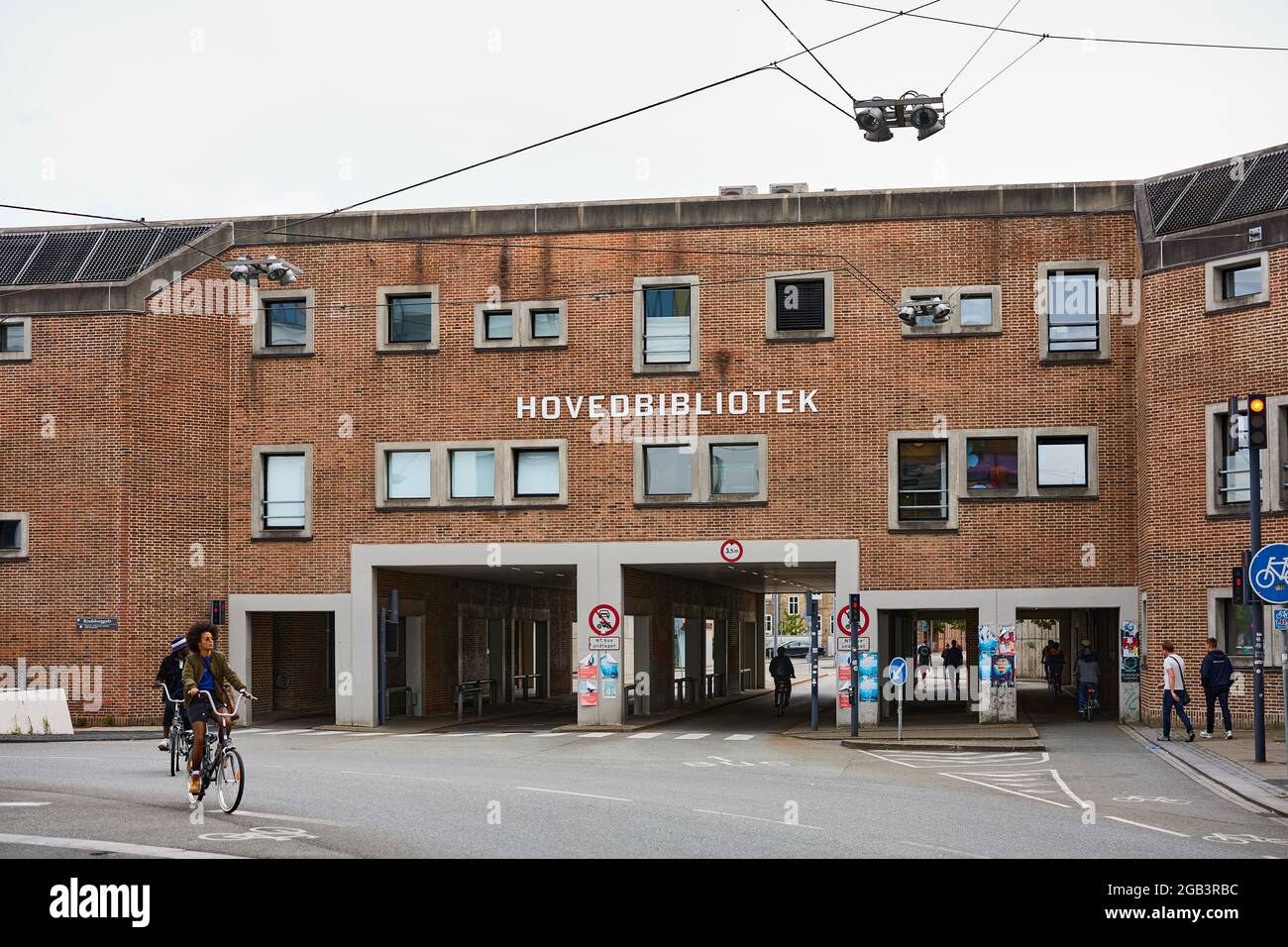 photo of library building in denmark Stock Photo - Alamy