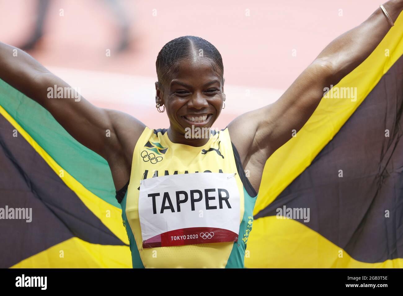 Megan TAPPER (JAM) 3rd place Bronze Medal during the Olympic Games ...