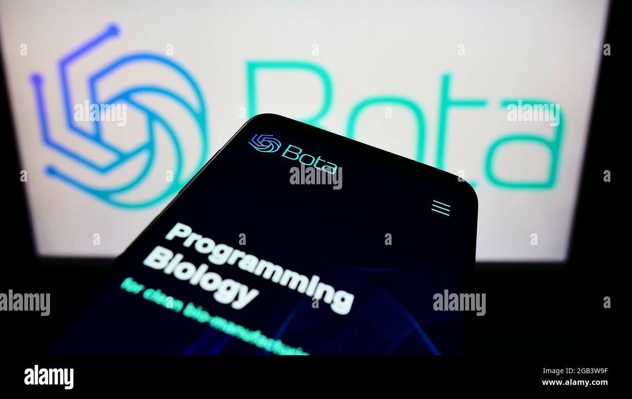 Bio business company logo hi-res stock photography and images - Alamy