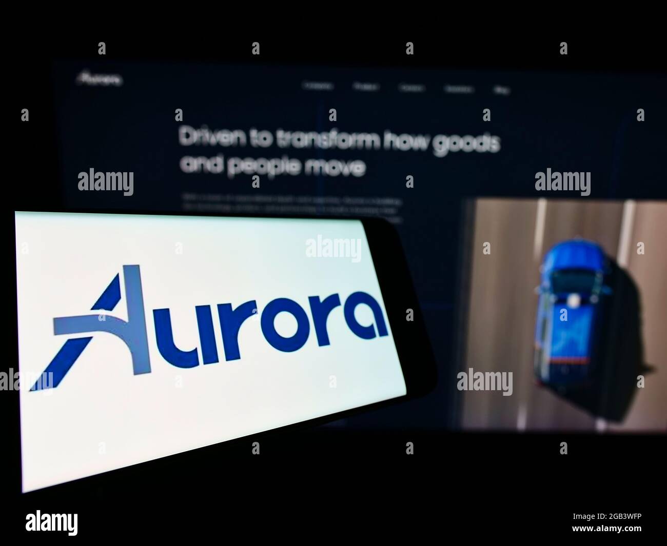 Autonomous car driving hi-res stock photography and images - Alamy