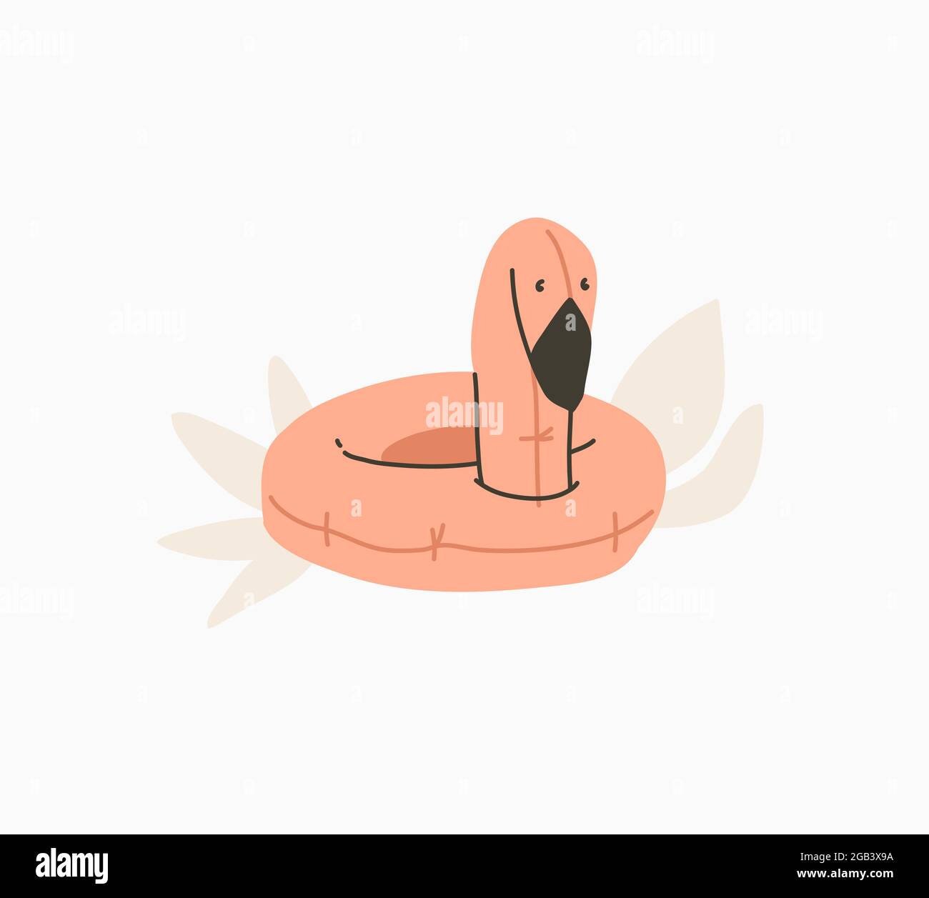 Flamingo pool float Cut Out Stock Images & Pictures - Alamy