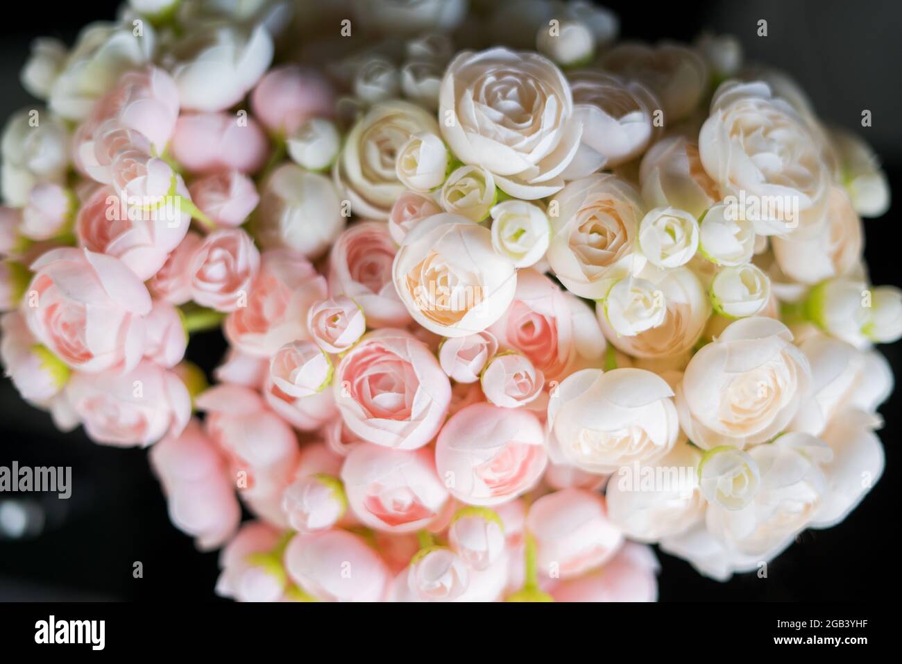 artificial of pink rose Stock Photo - Alamy