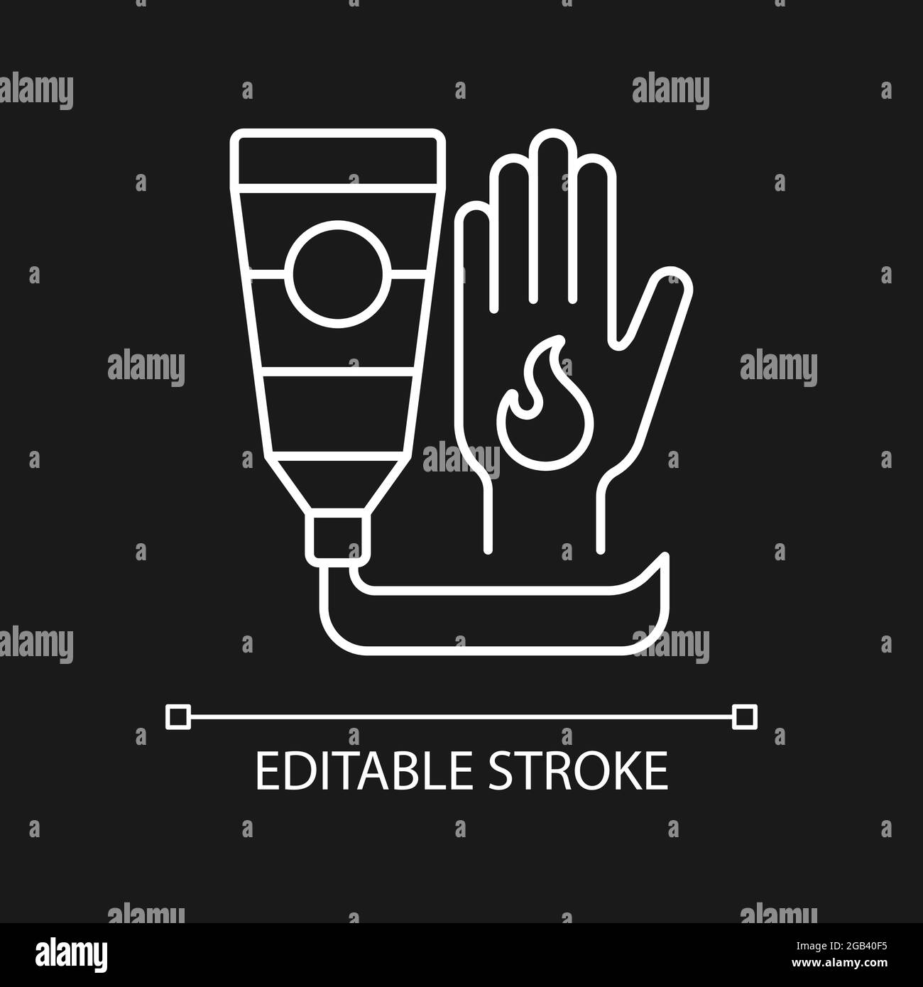 Scald burn Black and White Stock Photos & Images - Alamy