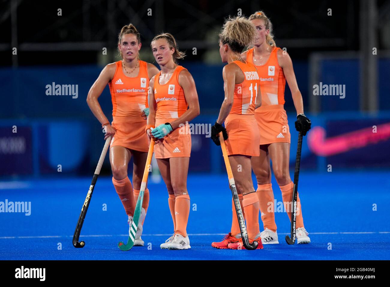 Tokyo, Japan. 02nd Aug, 2021. TOKYO, JAPAN - AUGUST 2: Pien Sanders of ...