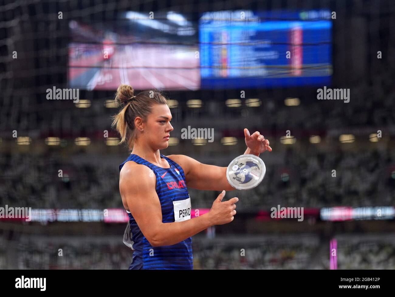 Sandra perkovic tokyo hi-res stock photography and images - Alamy