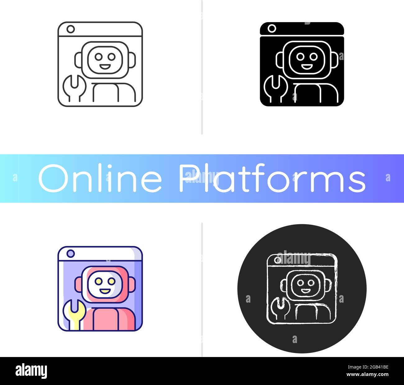 Robotics platforms icon Stock Vector Image & Art - Alamy
