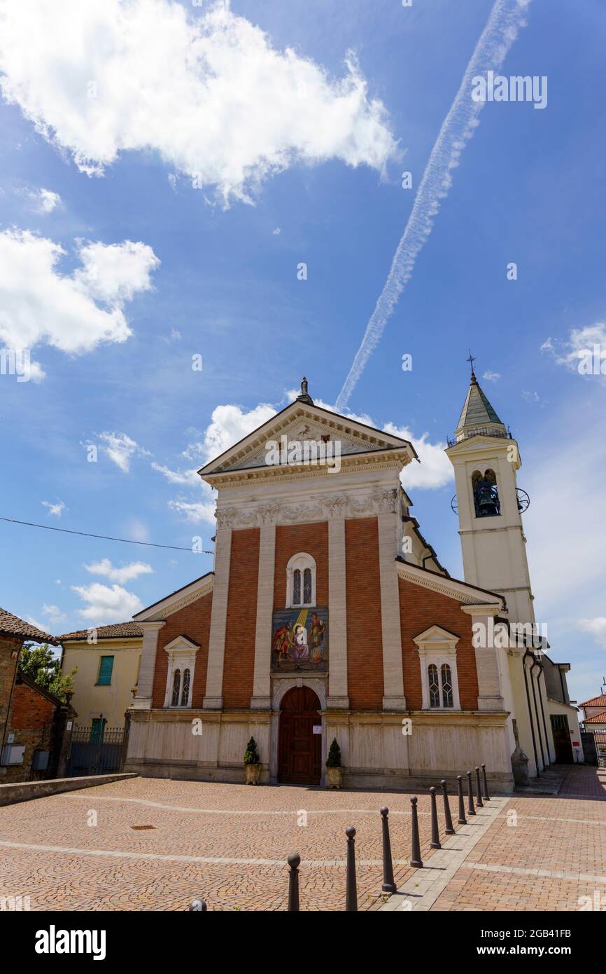 Sant Agata Fossili, Alessandria province, Piedmont, Italy: exterior of ...