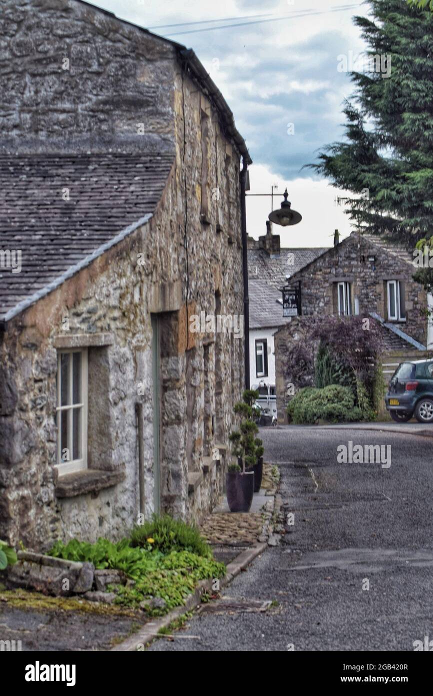 Ingleton Village Residences Stock Photo - Alamy