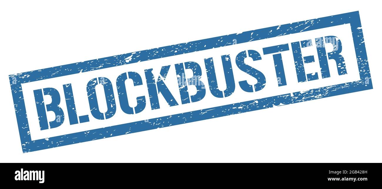 Blockbuster word hi-res stock photography and images - Alamy