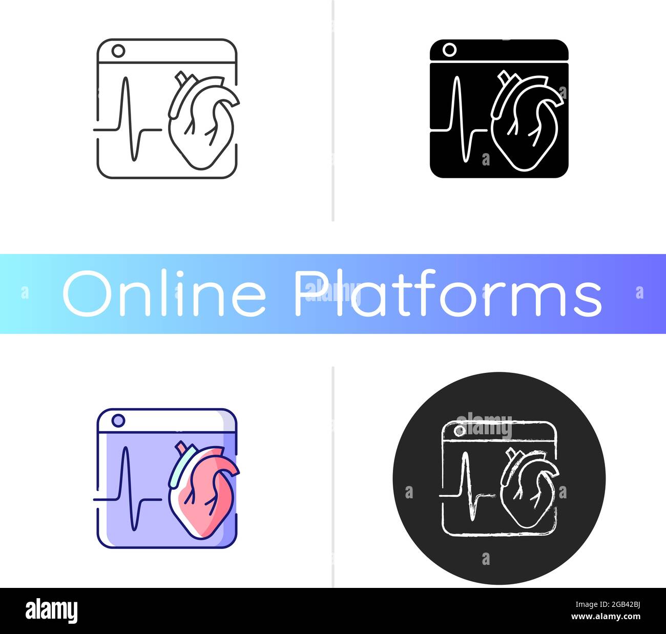 Medical platforms icon Stock Vector Image & Art - Alamy