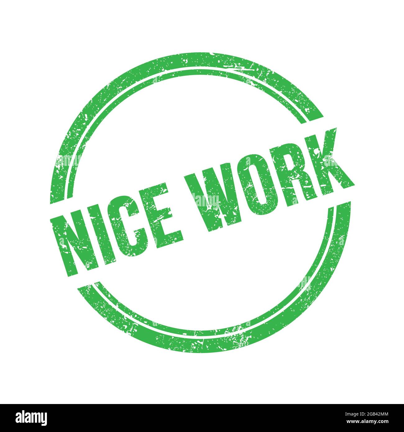 Nice work stamp sign seal hi-res stock photography and images - Alamy