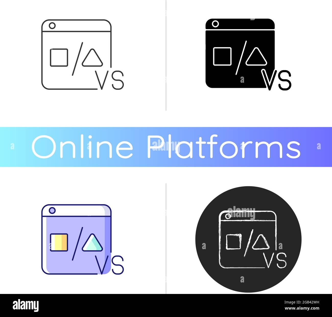 Comparison platforms icon Stock Vector Image & Art - Alamy Comparison platforms icon Stock Vector Image & Art - Alamy