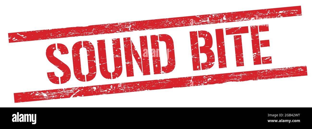 Sound bite word hi-res stock photography and images - Alamy
