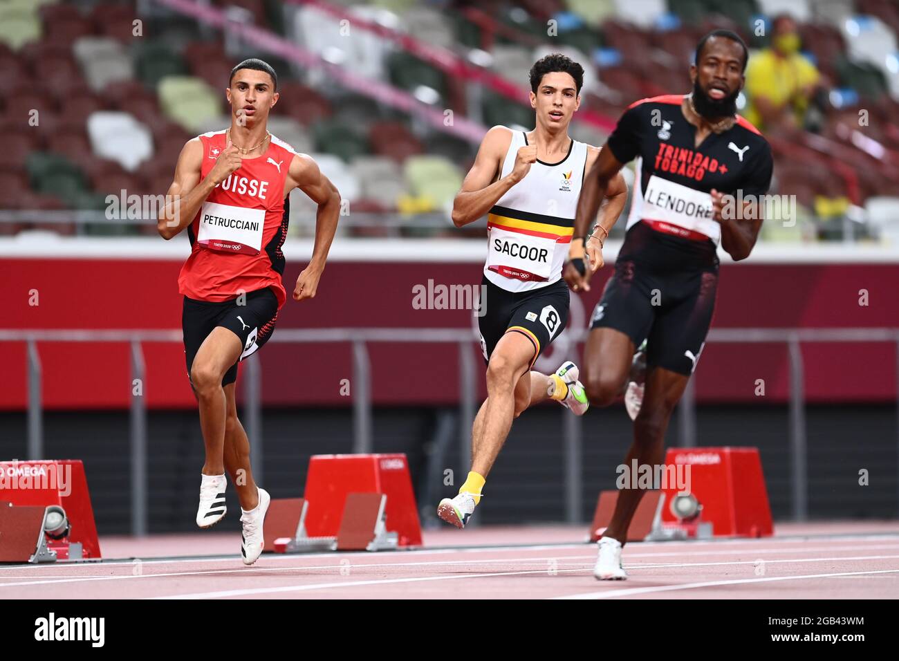 Belgian Jonathan Sacoor pictured in action during the semi-finals of ...