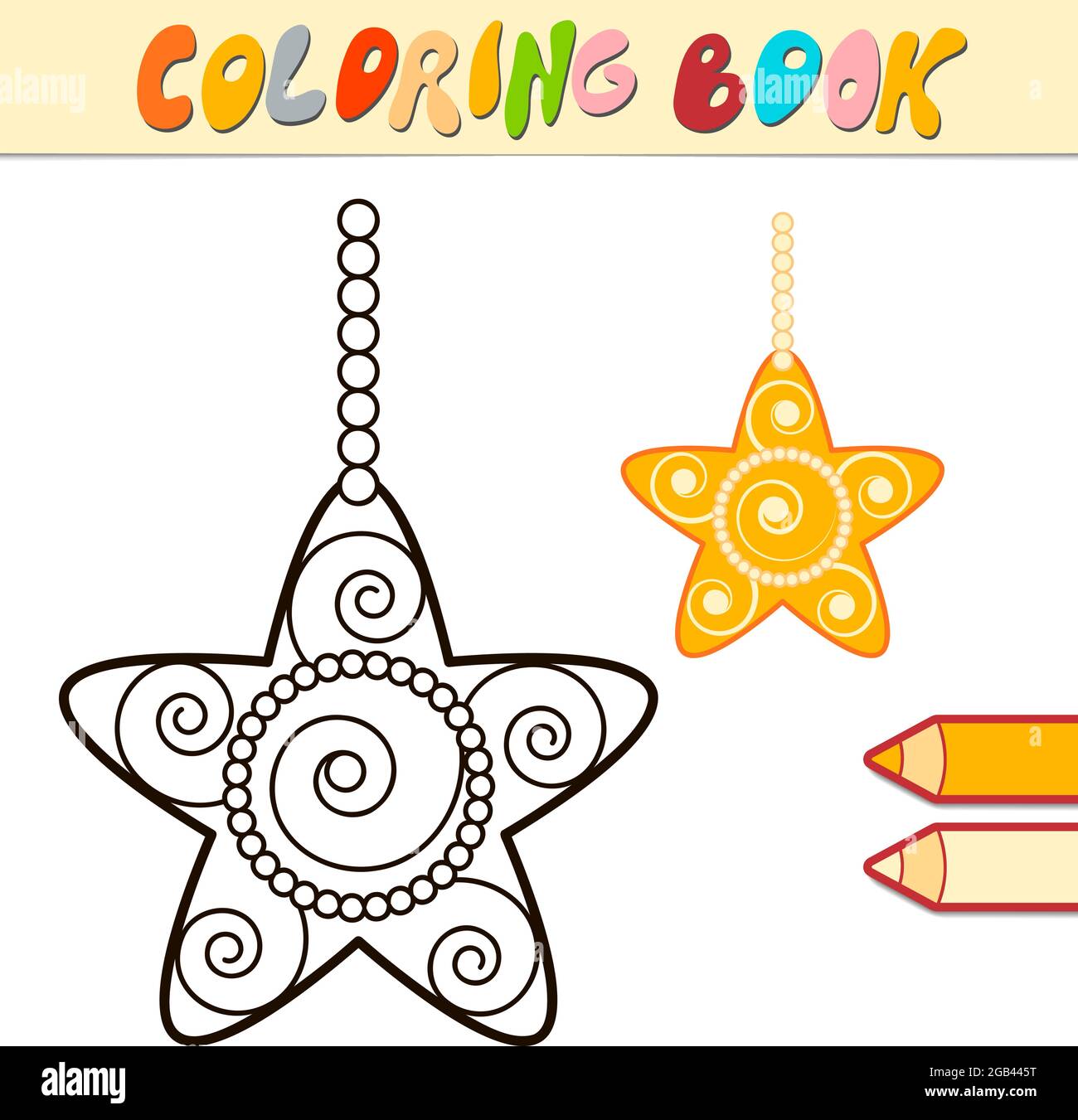 Christmas Star Coloring Pages