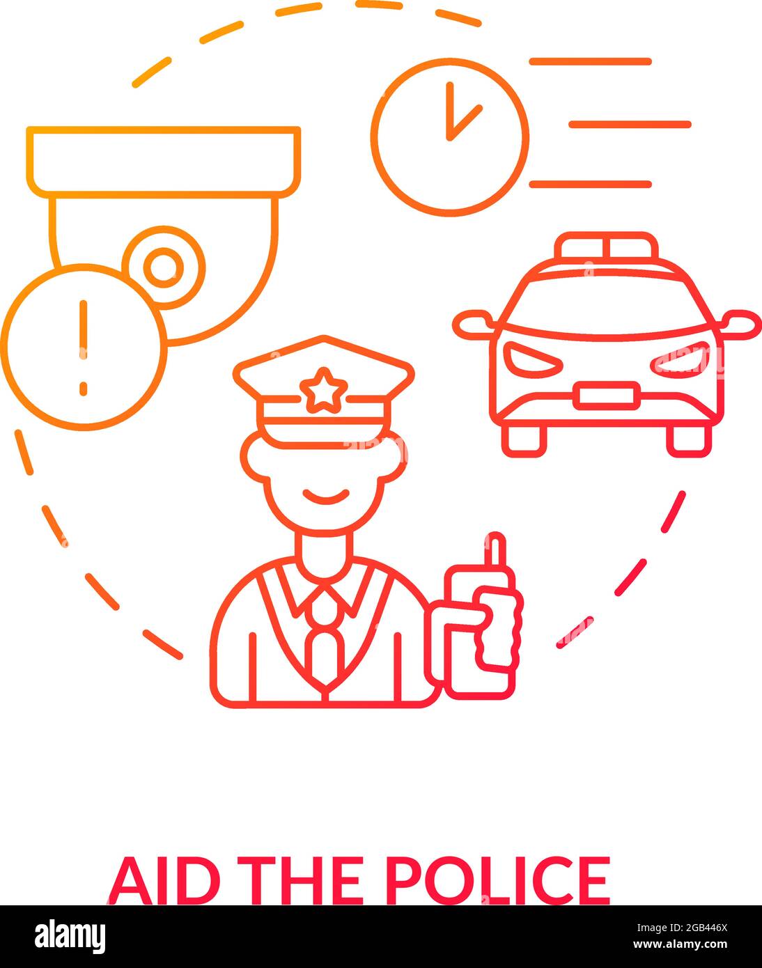 Cctv enforcement Stock Vector Images - Alamy