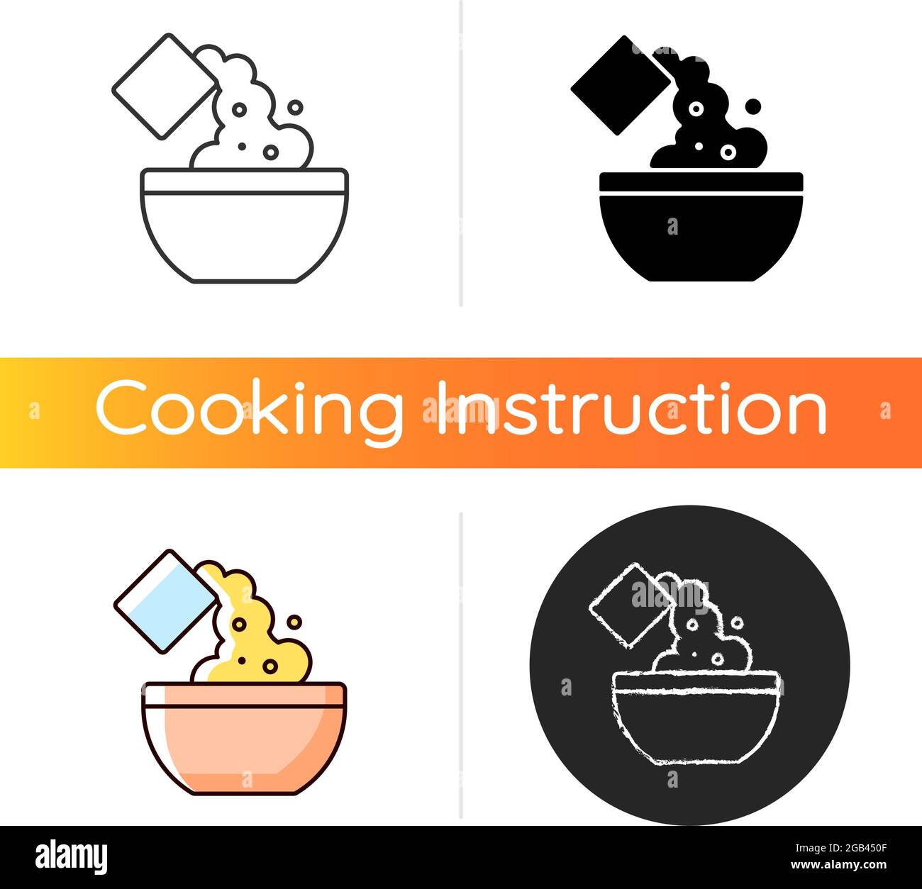 Add cooking ingredient icon Stock Vector Image & Art - Alamy