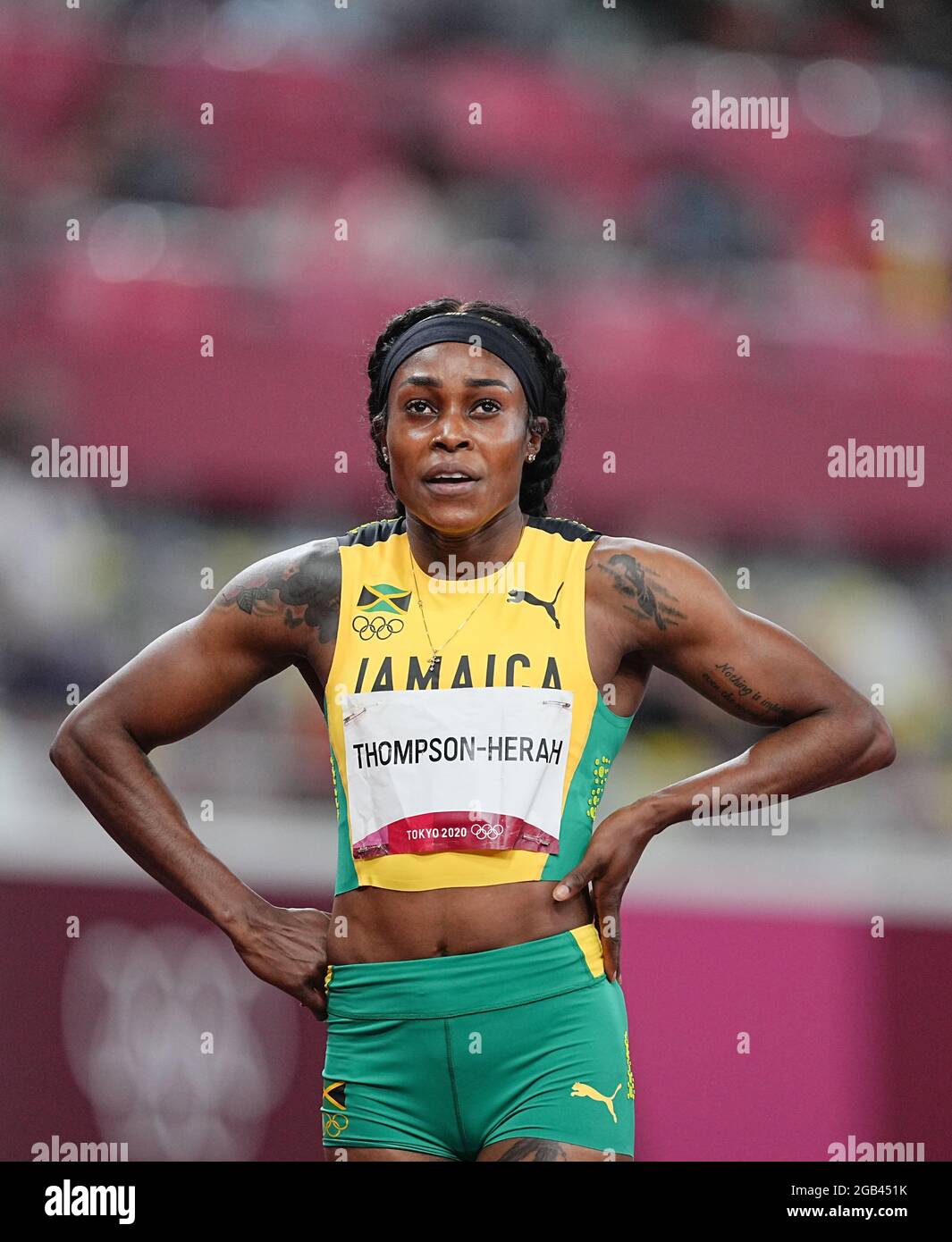 Tokio, Japan. 02nd Aug, 2021. Athletics: Olympics, 200m, women, semi ...