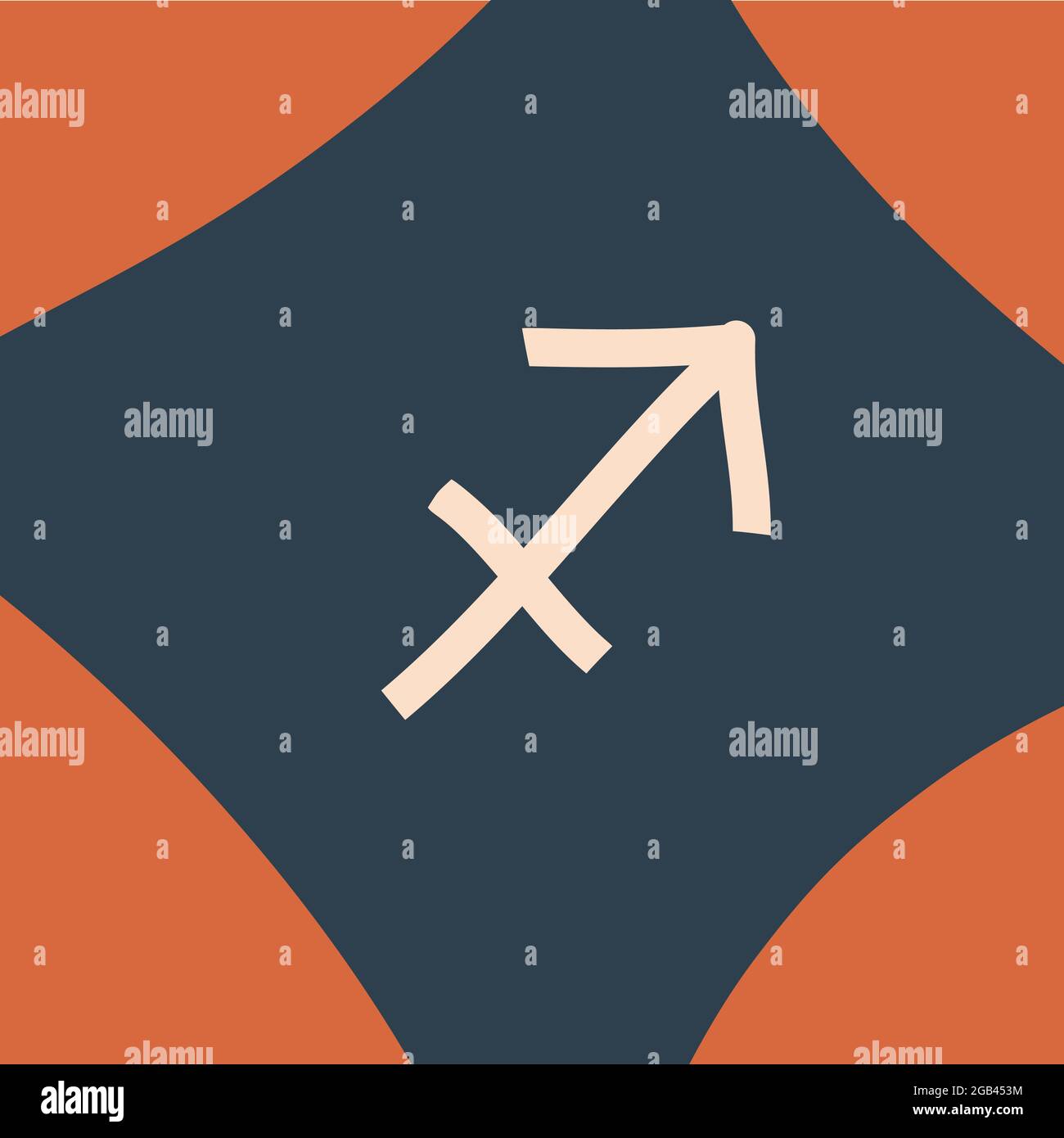 Hand drawn vector abstract stock graphic simple astrology celestial ...