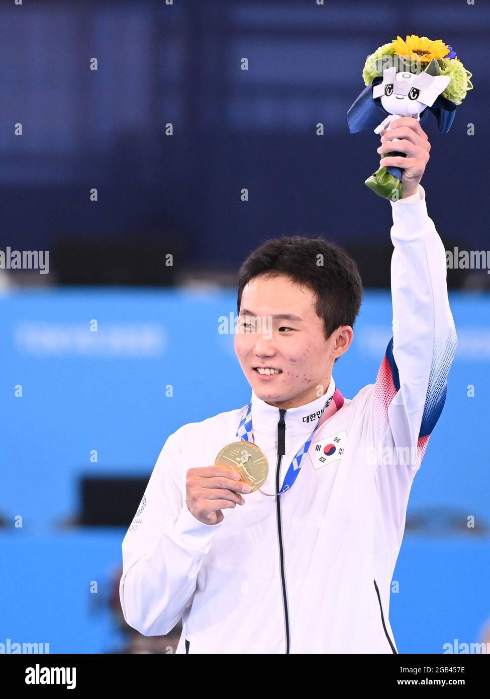 Tokyo, Japan. 02nd Aug, 2021. Gymnastics: Olympics, vault, men, final ...