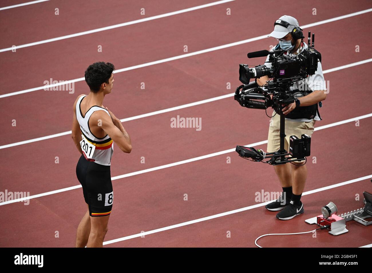 Belgian Jonathan Sacoor pictured in action during the semi-finals of ...