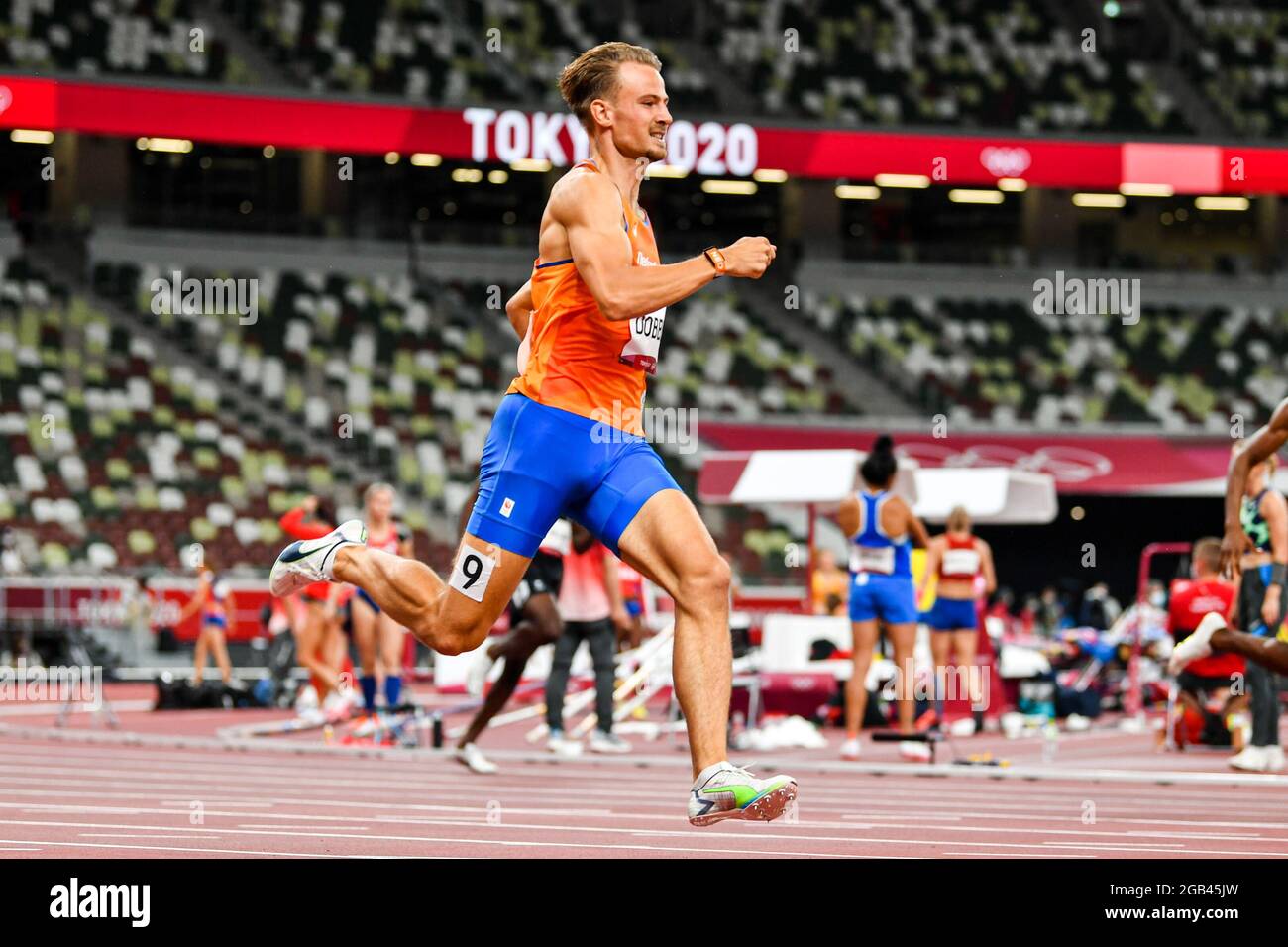 Tokyo, Japan. 02nd Aug, 2021. TOKYO, JAPAN - AUGUST 2: Jochem Dobber of ...