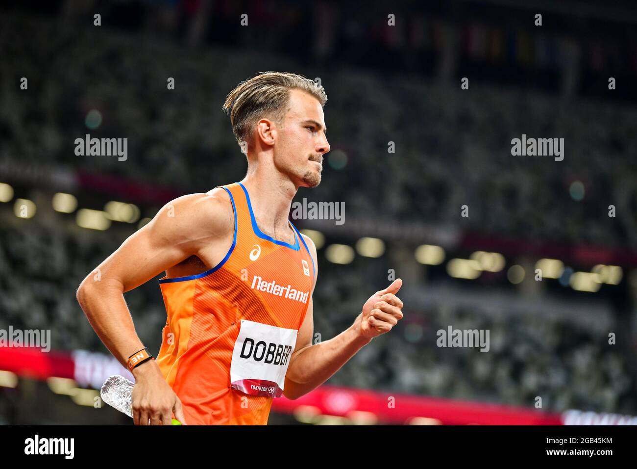 Tokyo, Japan. 02nd Aug, 2021. TOKYO, JAPAN - AUGUST 2: Jochem Dobber of ...