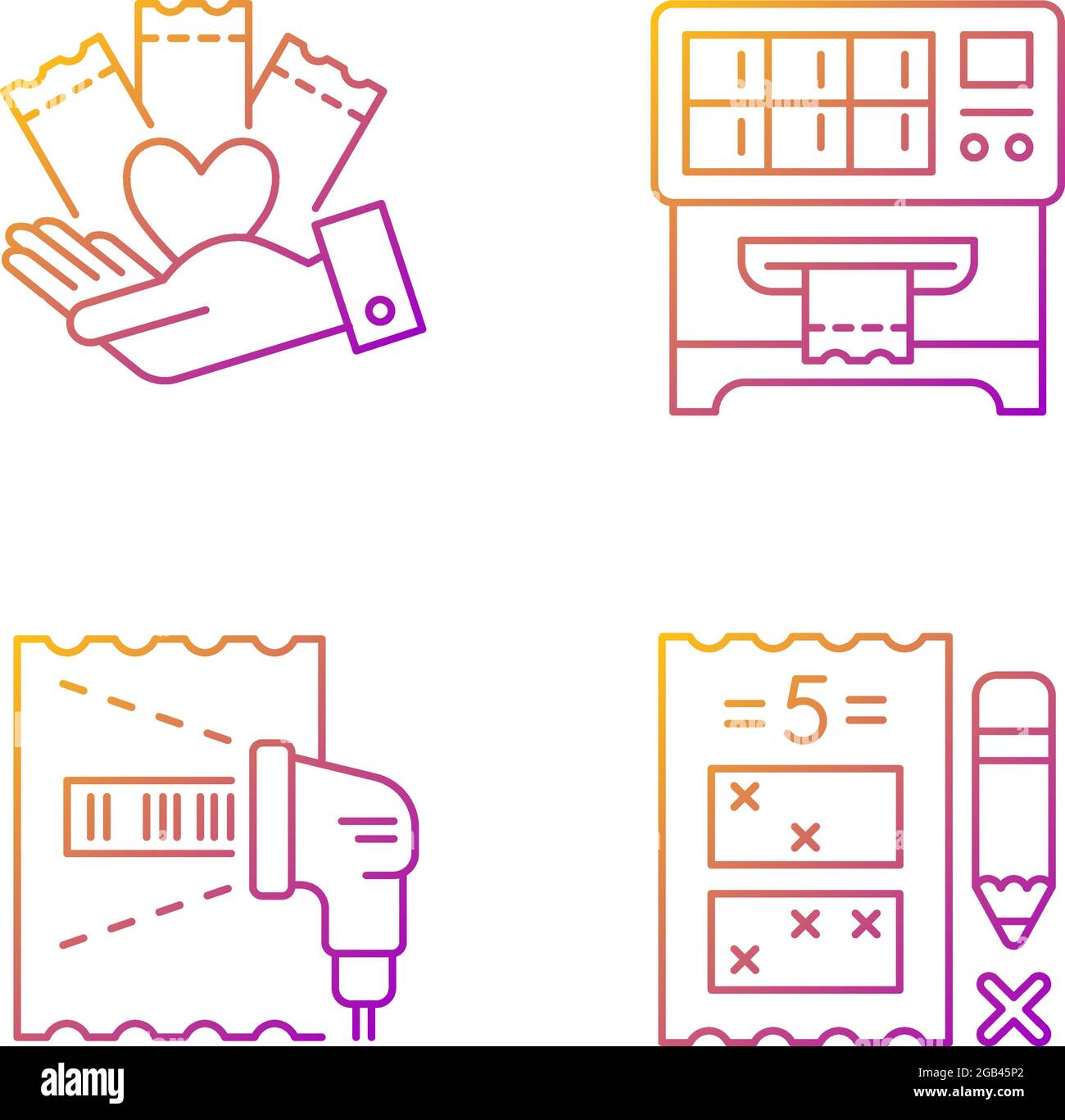 Lotto drawing Cut Out Stock Images & Pictures - Alamy