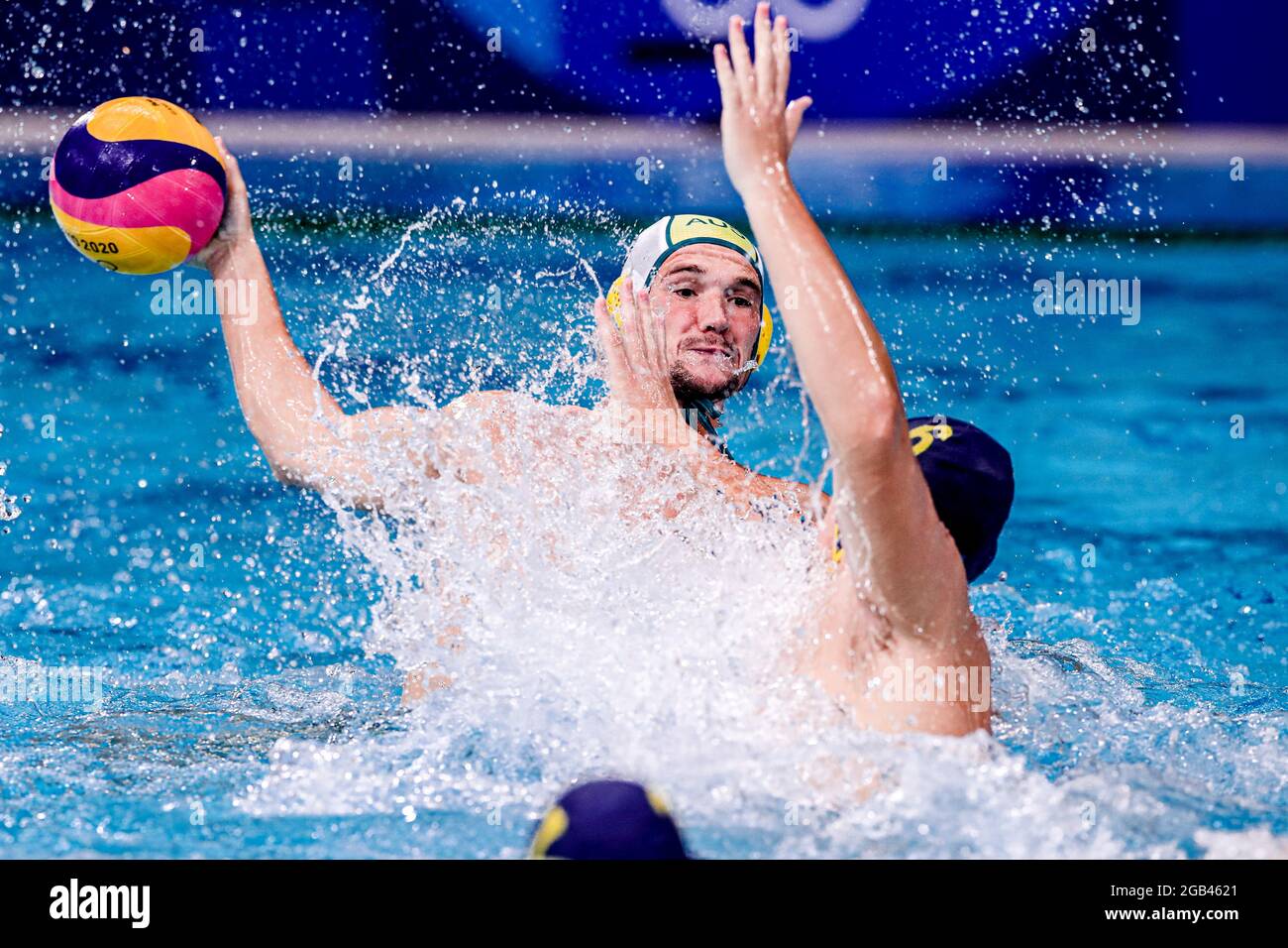 Tokyo, Japan. 02nd Aug, 2021. TOKYO, JAPAN - AUGUST 2: Aaron Younger of Australia, Danil Artyukh ...