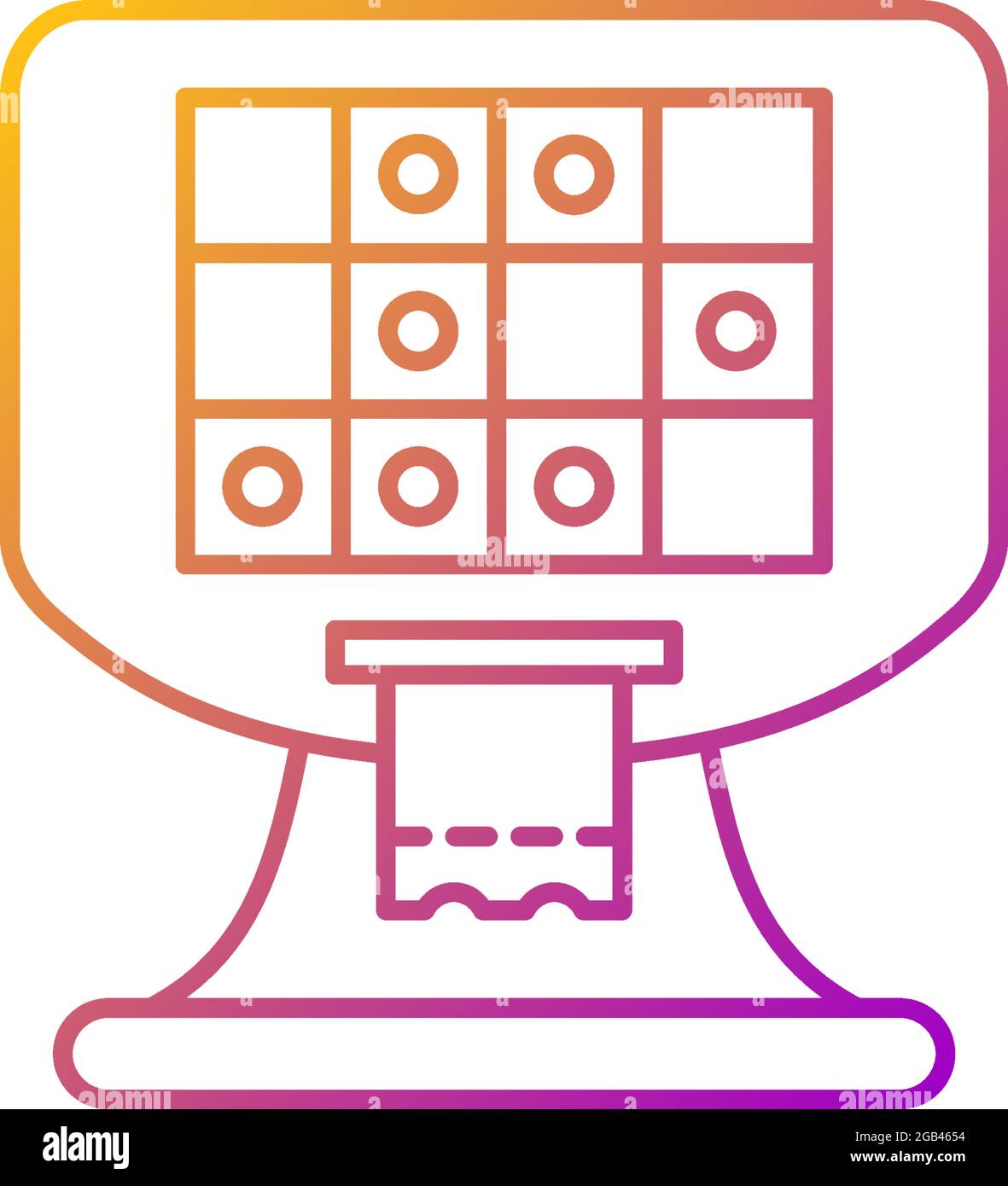 Lotto ticket terminal hi-res stock photography and images - Alamy