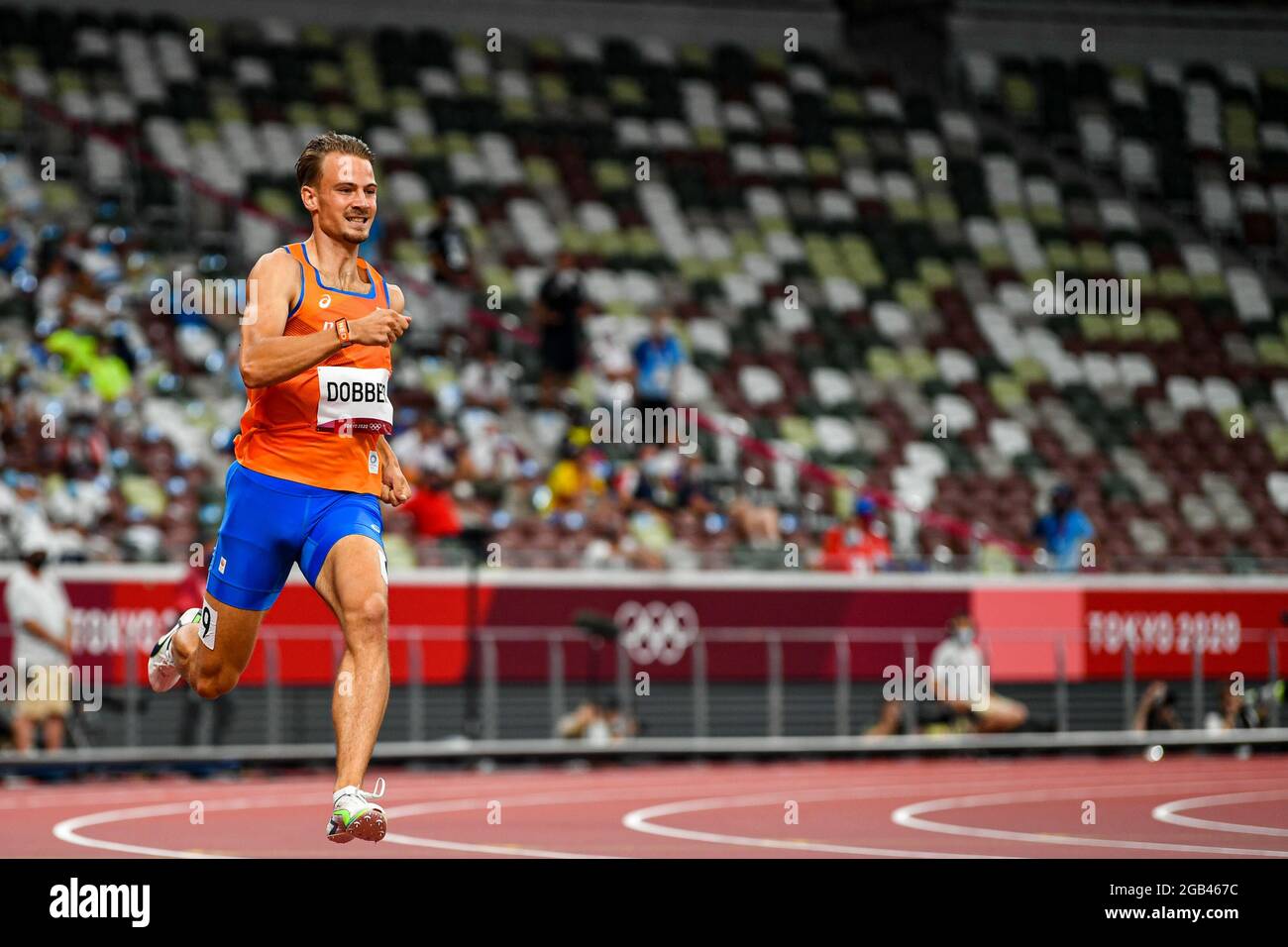 Tokyo, Japan. 02nd Aug, 2021. TOKYO, JAPAN - AUGUST 2: Jochem Dobber of ...