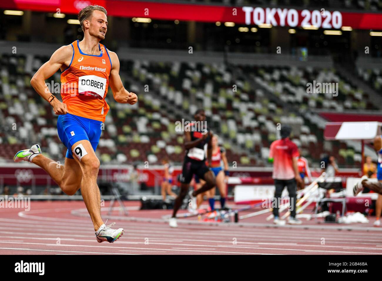 Tokyo, Japan. 02nd Aug, 2021. TOKYO, JAPAN - AUGUST 2: Jochem Dobber of ...