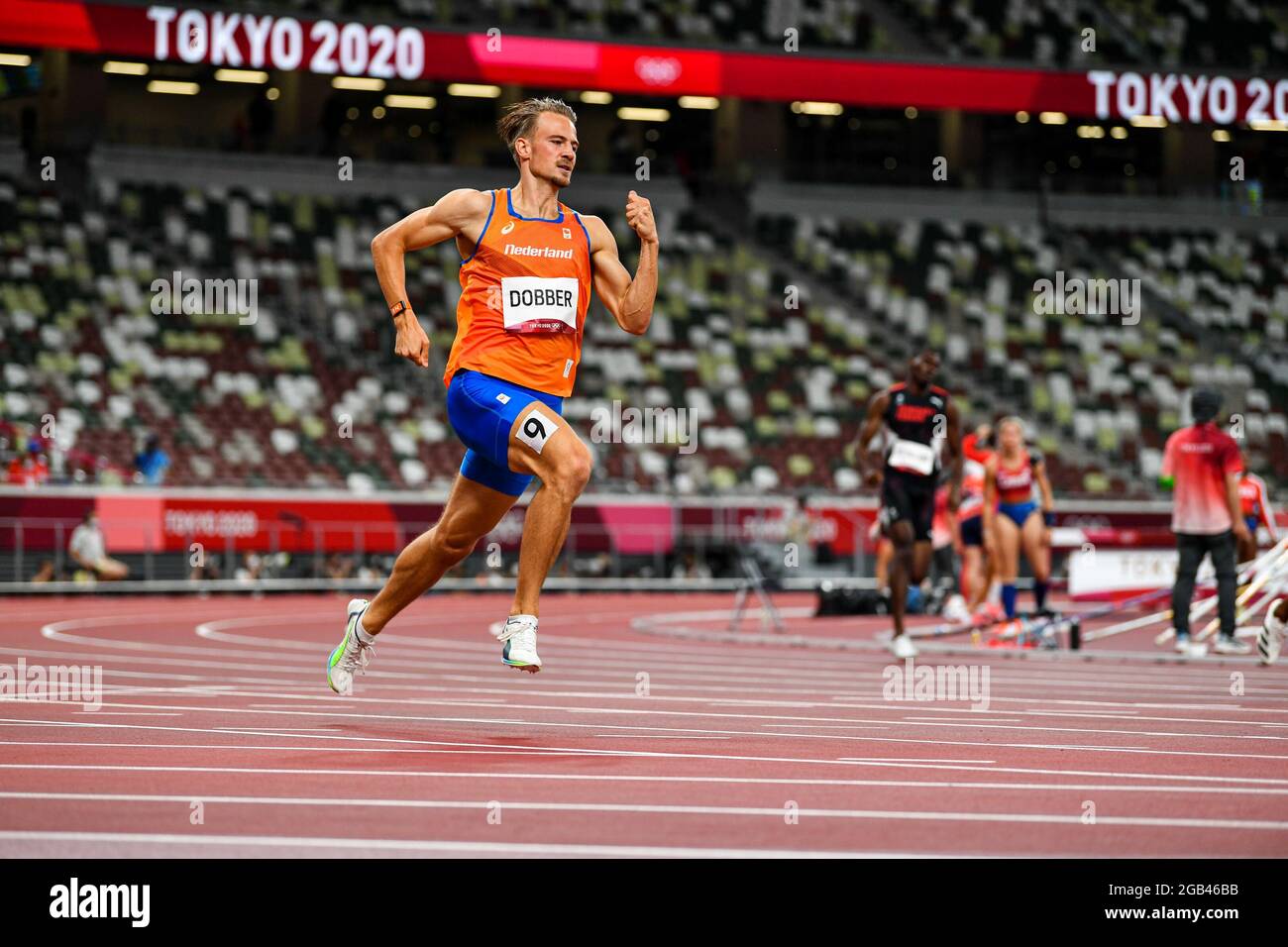 Tokyo, Japan. 02nd Aug, 2021. TOKYO, JAPAN - AUGUST 2: Jochem Dobber of ...