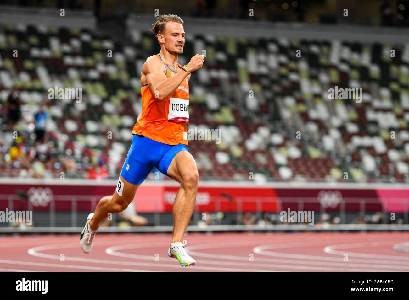Tokyo, Japan. 02nd Aug, 2021. TOKYO, JAPAN - AUGUST 2: Jochem Dobber of ...
