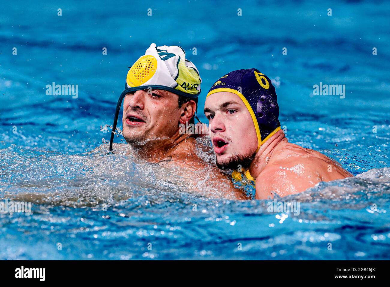 Tokyo, Japan. 02nd Aug, 2021. TOKYO, JAPAN - AUGUST 2: Goran Tomasevic of Australia, Danil ...