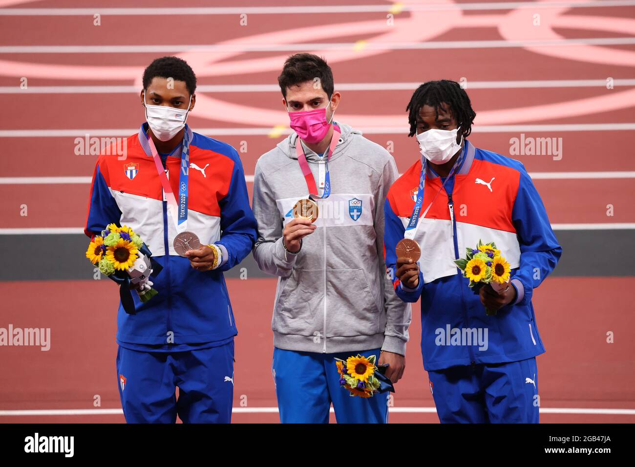 Tokyo, Japan. 2nd Aug, 2021. ECHEVARRIA Juan Miguel silver medal (CUB ...