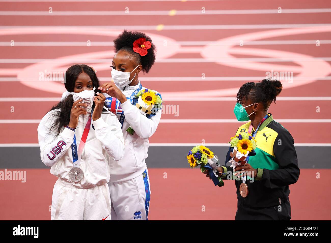 Tokyo, Japan. 2nd Aug, 2021. HARRISON Kendra Silver medal (USA ...