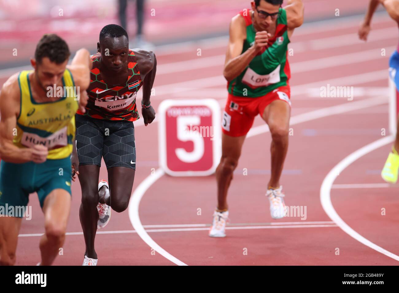 Tokyo, Japan. 1st Aug, 2021. KORIR Emmanuel Kipkurui (KEN) Athletics ...