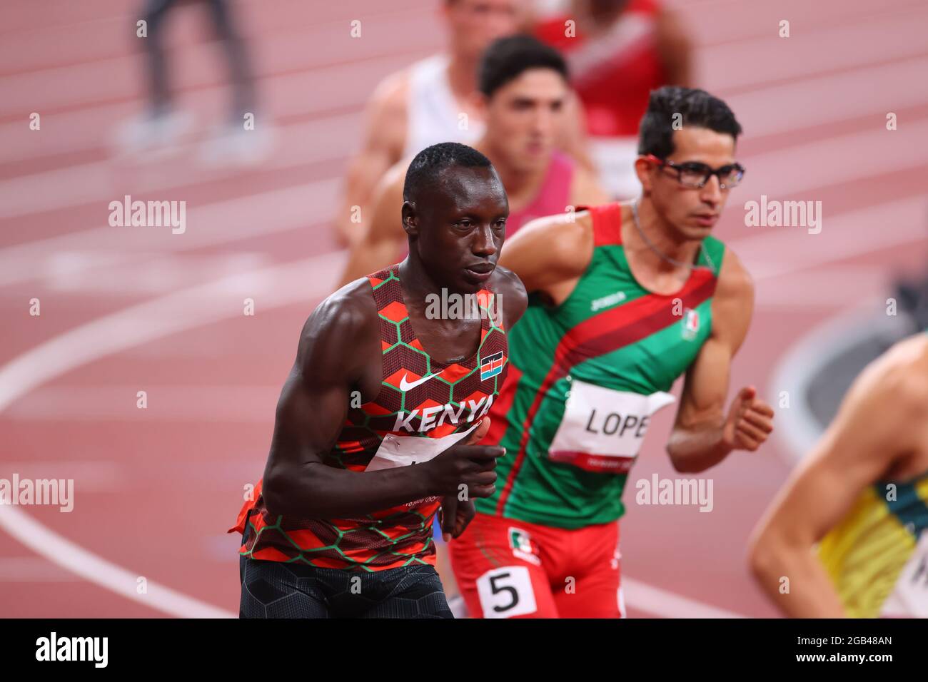 Tokyo, Japan. 1st Aug, 2021. KORIR Emmanuel Kipkurui (KEN) Athletics ...
