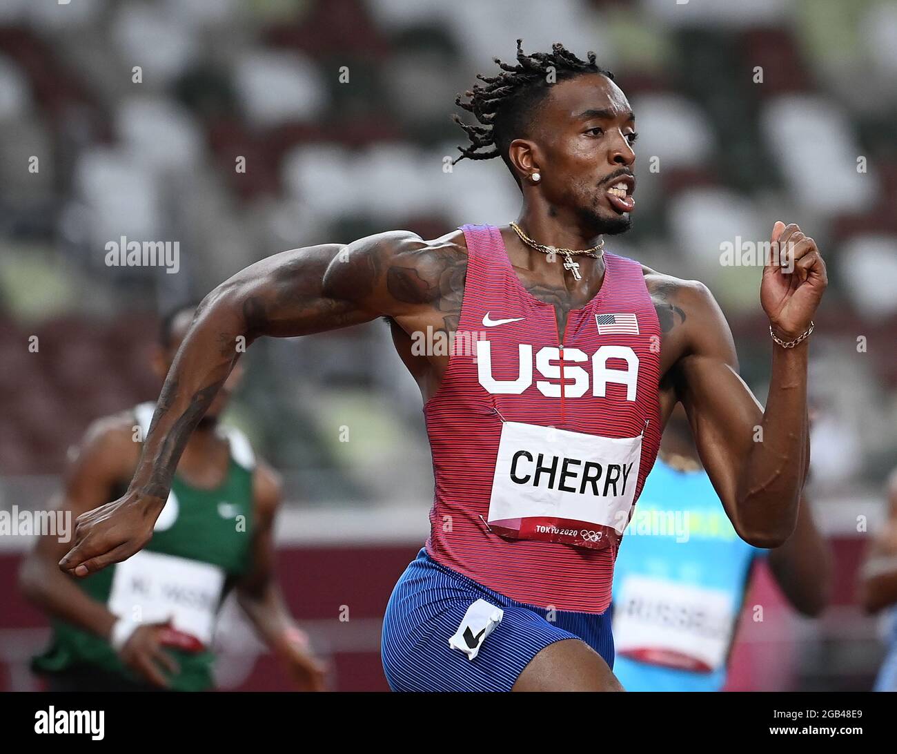 Tokyo, Japan. 2nd Aug, 2021. Michael Cherry of the United States ...