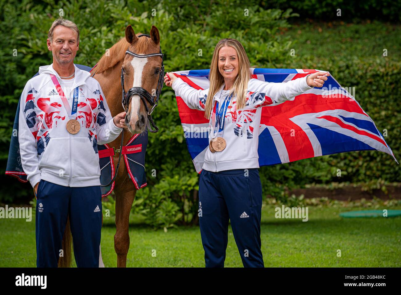 Tokyo 2020 olympics team gb equestrian hi-res stock photography and ...