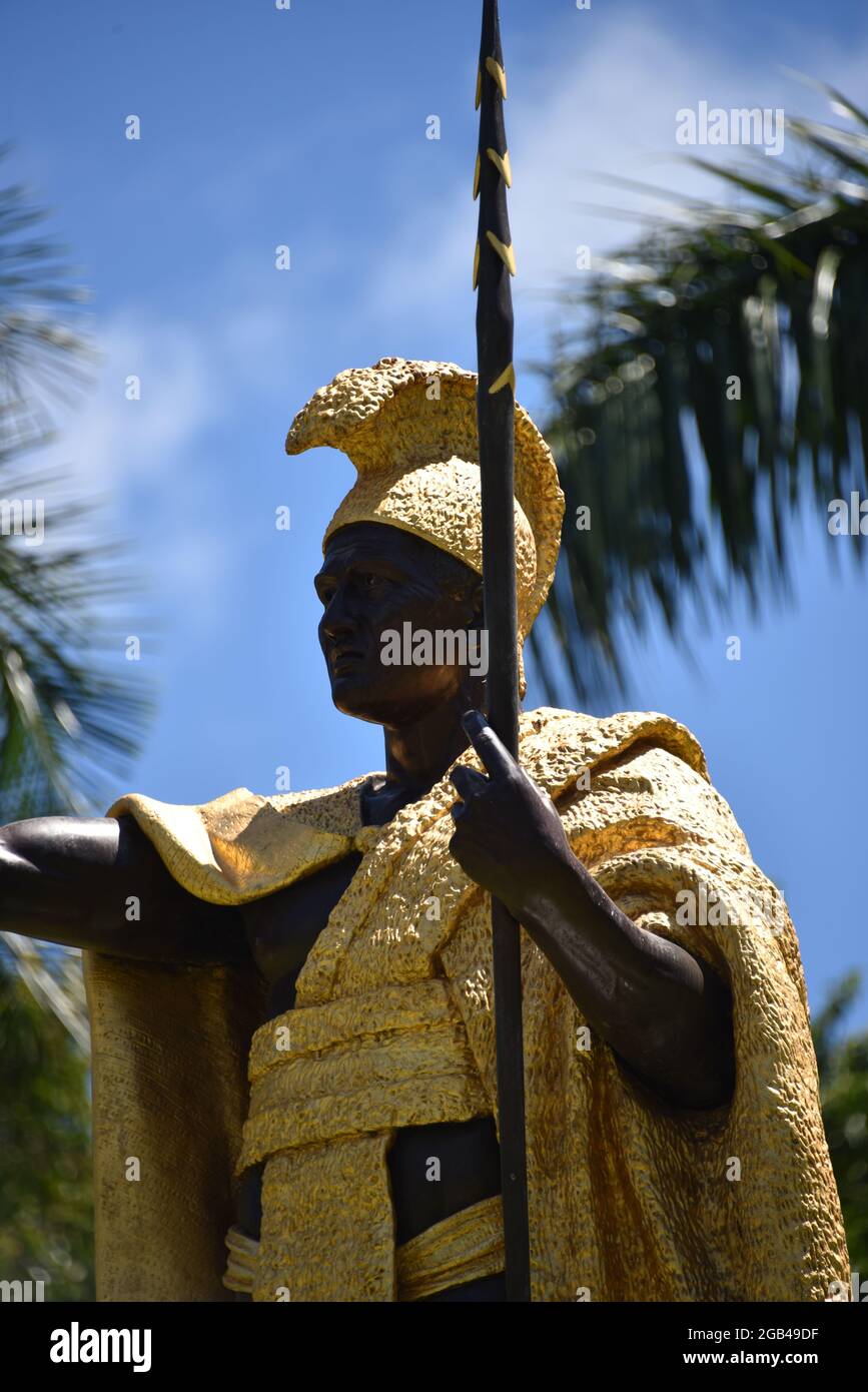 King kamehameha i hawaii islands hi-res stock photography and images ...