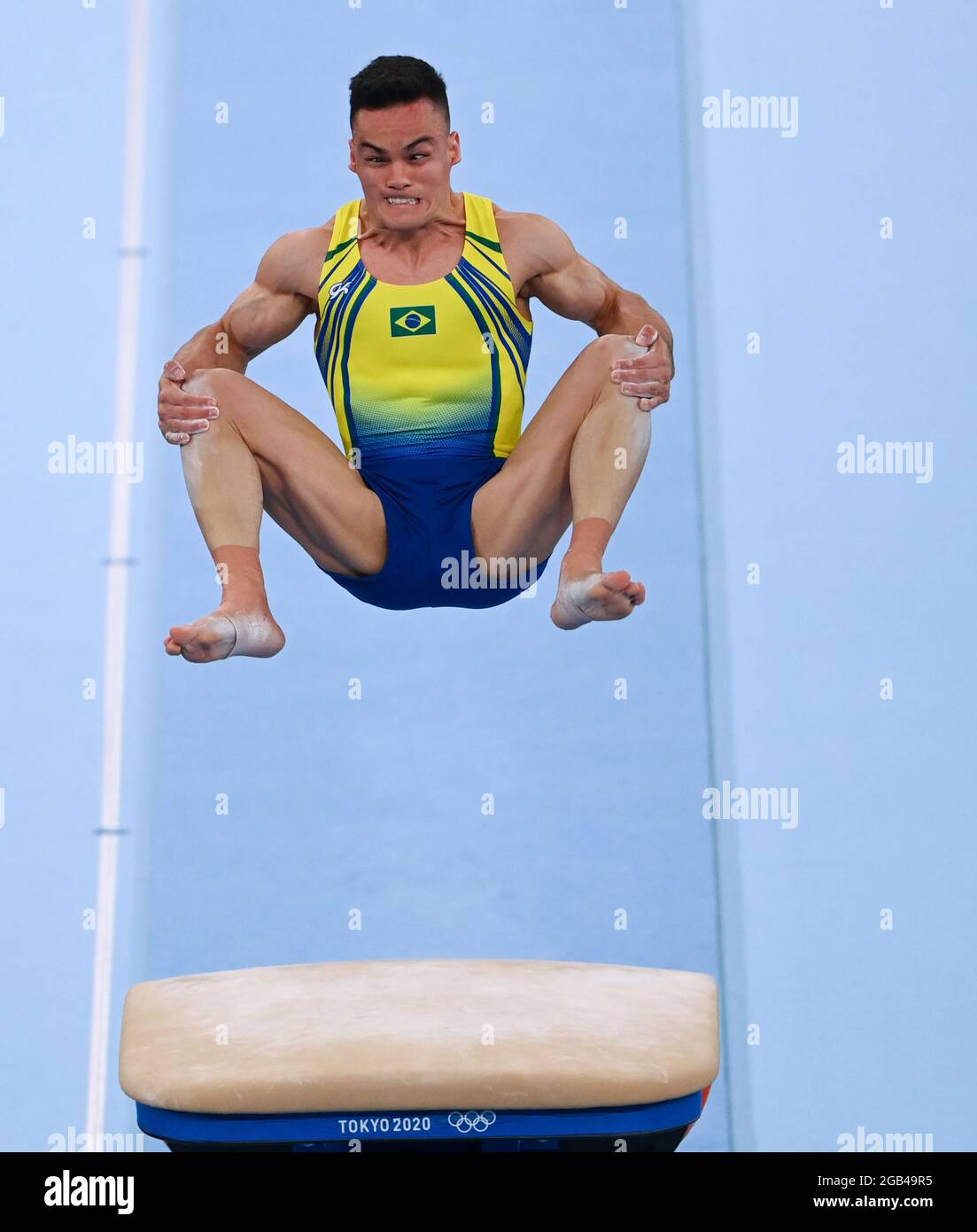 Tokyo, Japan. 02nd Aug, 2021. Gymnastics: Olympics, vault, men, final ...