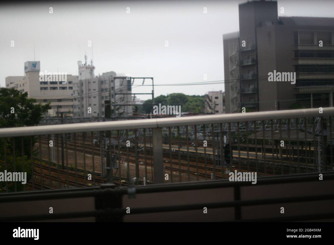 Road bridge over the railway Stock Photo - Alamy