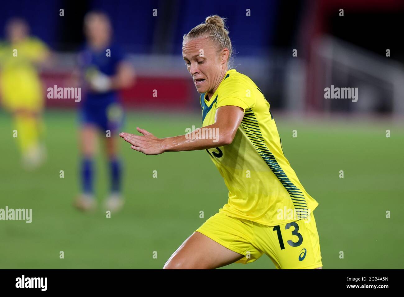 Tokyo, Japan, 2 August, 2021. Tameka Yallop of Team Australia in action ...