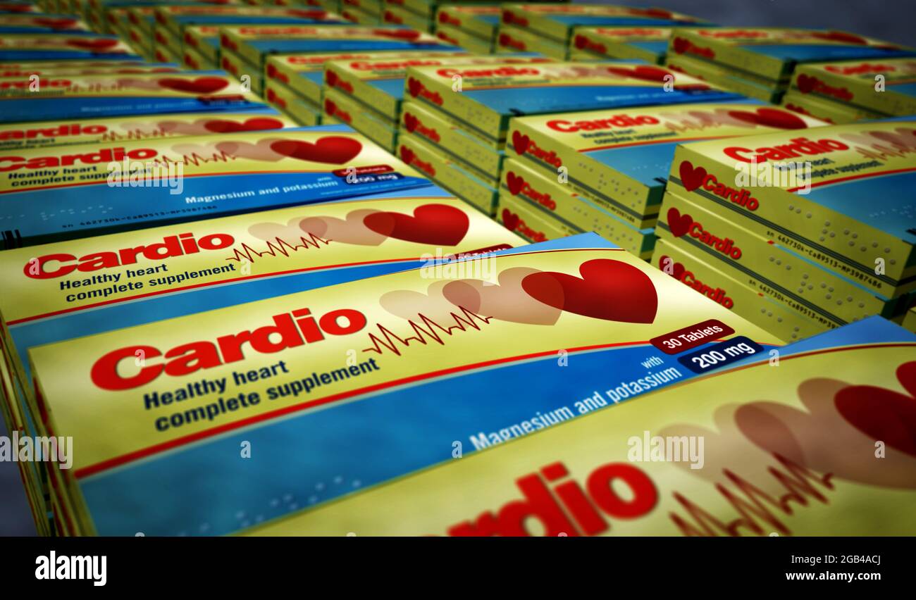 Heart tablets hi-res stock photography and images - Alamy