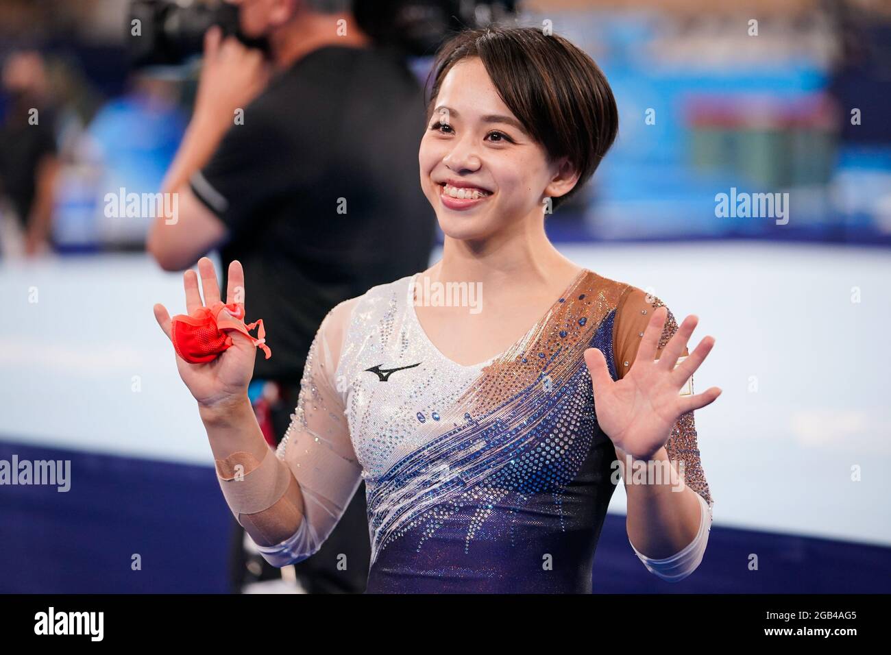 Tokyo, Japan. 2nd Aug, 2021. Mai Murakami (JPN) Gymnastics - Artistic : Women's Floor Exercise ...