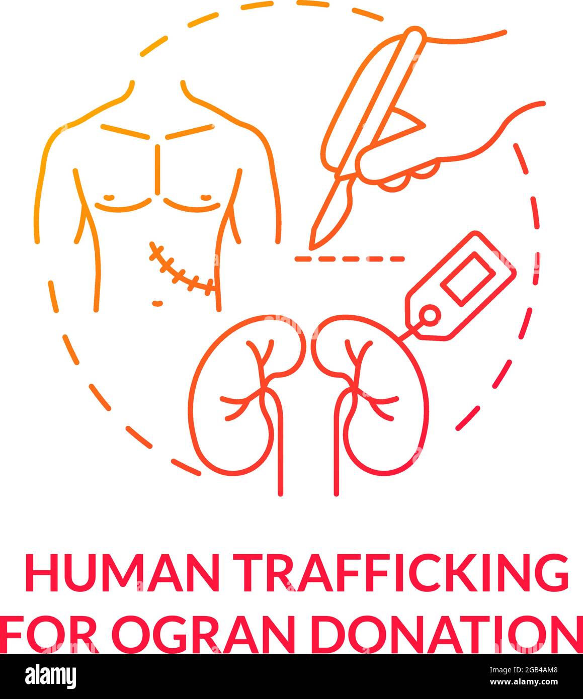 Organ trafficking Stock Vector Images - Alamy