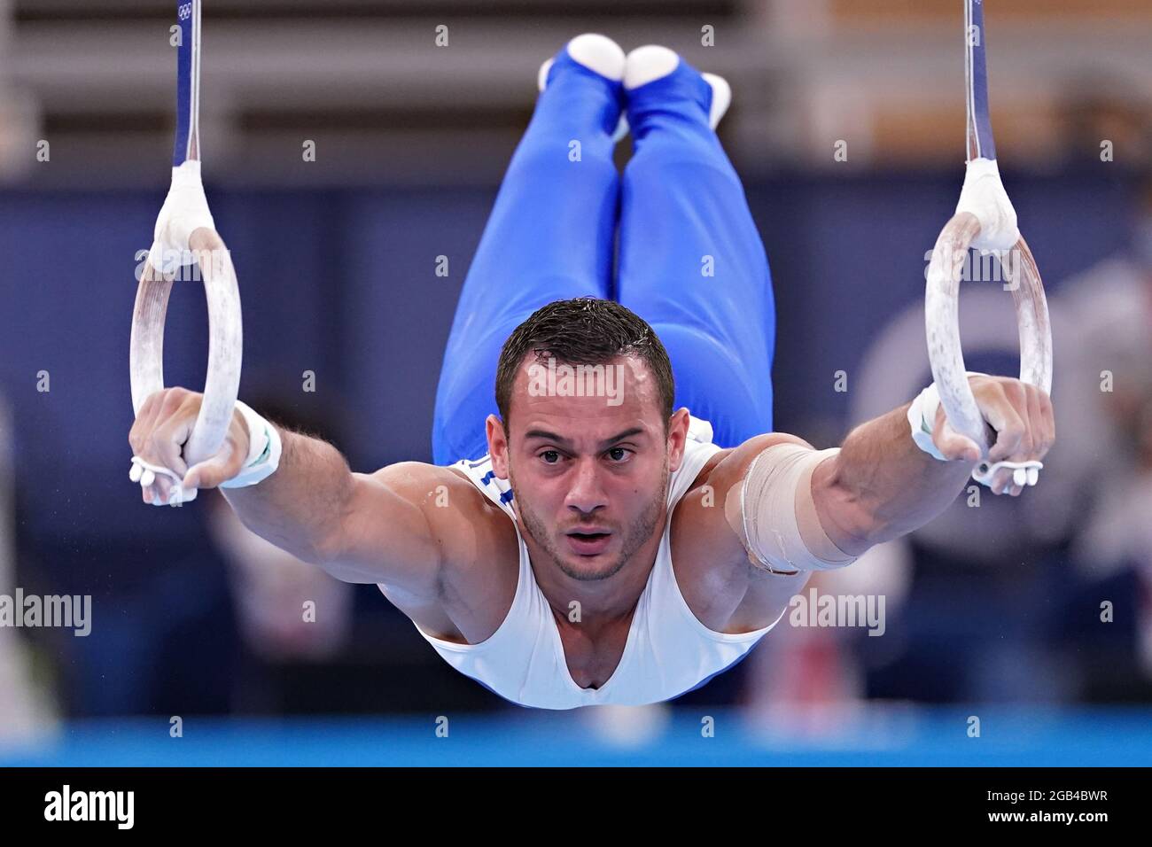 Tokyo, Japan. 02nd Aug, 2021. Samir Ait Said, of France, performs on ...